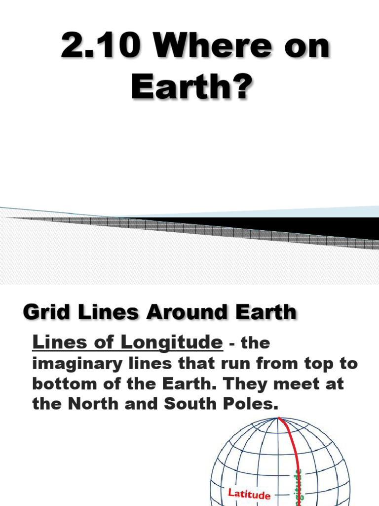 Understanding Earth's Latitude and Longitude | PDF