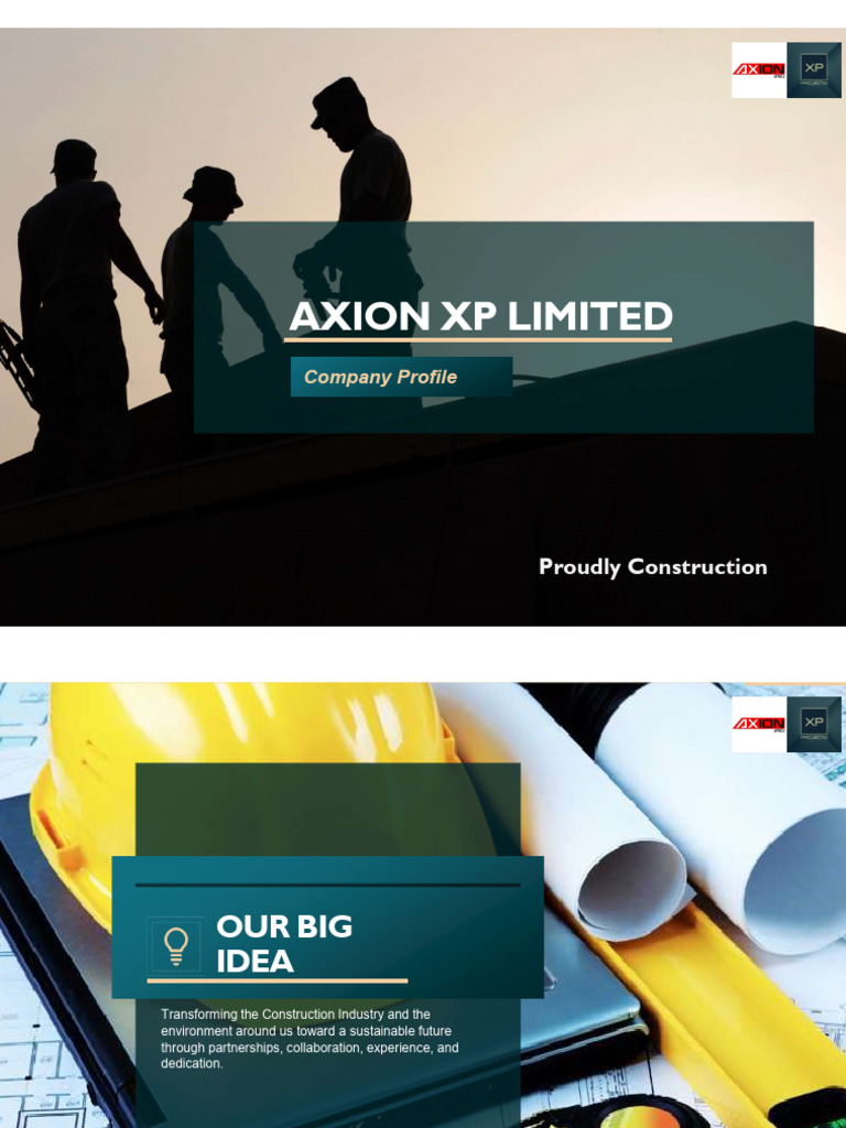 Axion XP Limited Company Profile | PDF | Project Management