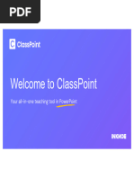 Getting Started with ClassPoint App | PDF | Microsoft Power Point | Software