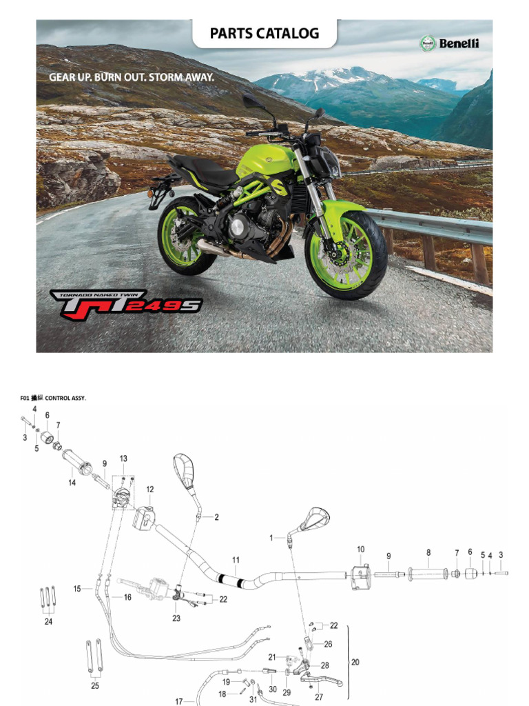 PARTLIST Benelli TNT 249S TNT249S Key162 d2024 10 16 05 53 44pm | PDF ...