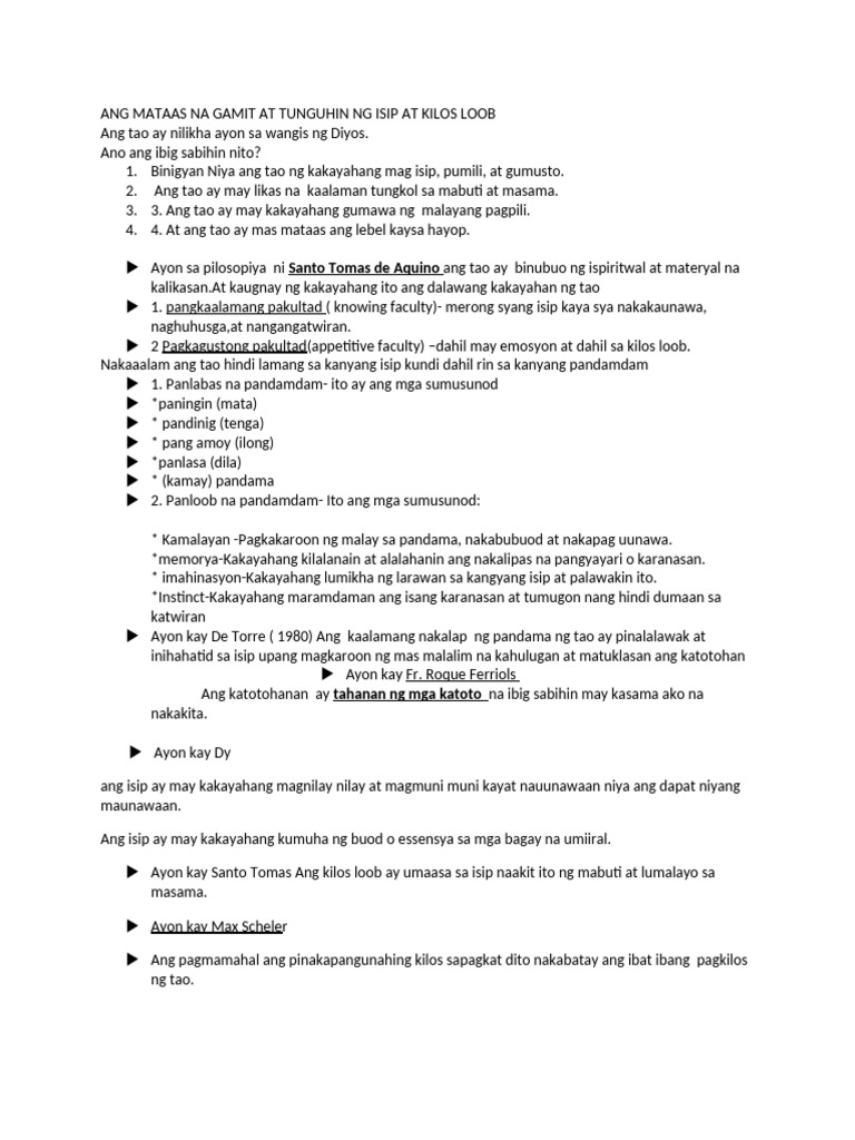 ESP 10 Notes 1st Quarter | PDF