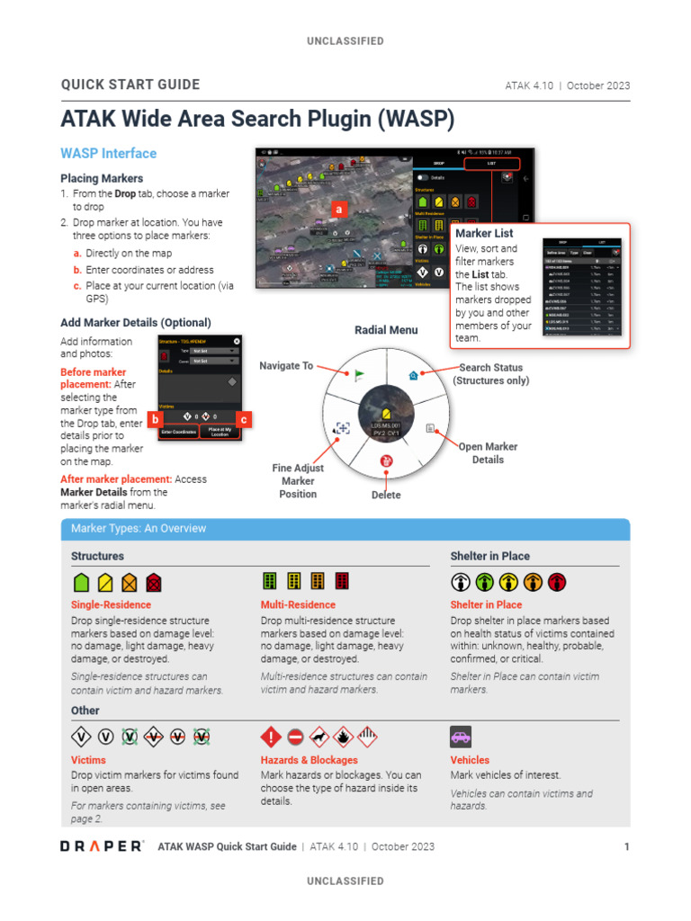 ATAK WASP Quick Start Guide | PDF | Software | Computing