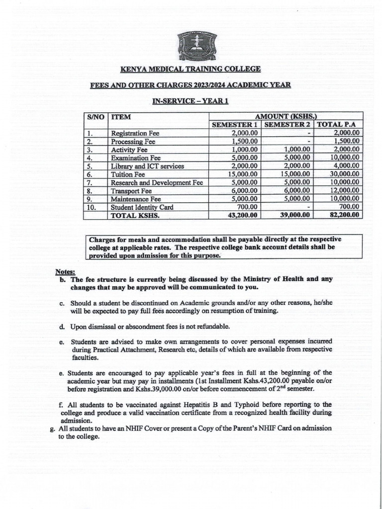 Upgrading Fee Structure 2023 | PDF