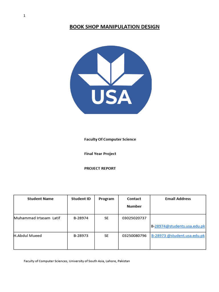 Book Shop Manipulation Design Chapters | PDF | User Interface | Usability