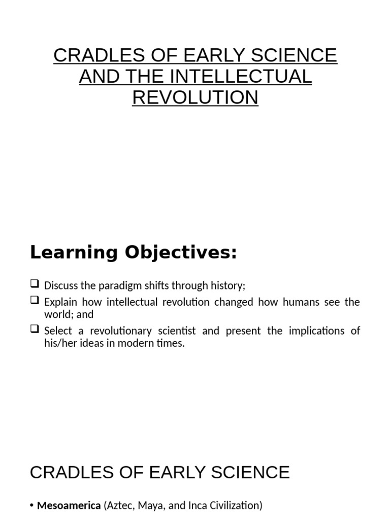 Lesson 2 Cradles of Early Science | PDF | Maya Civilization | Mesoamerica