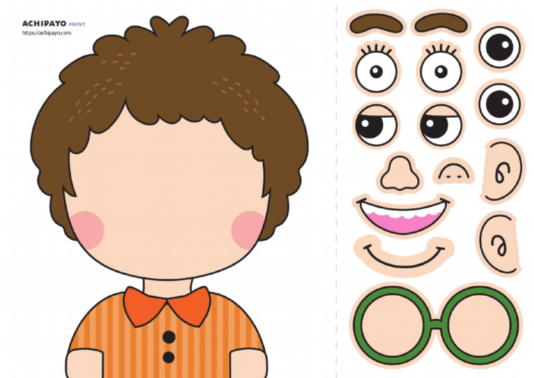 Faceparts Boy | PDF