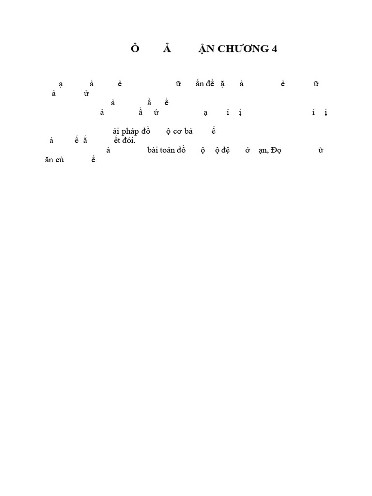 Bai Tap Chuong 4 | PDF
