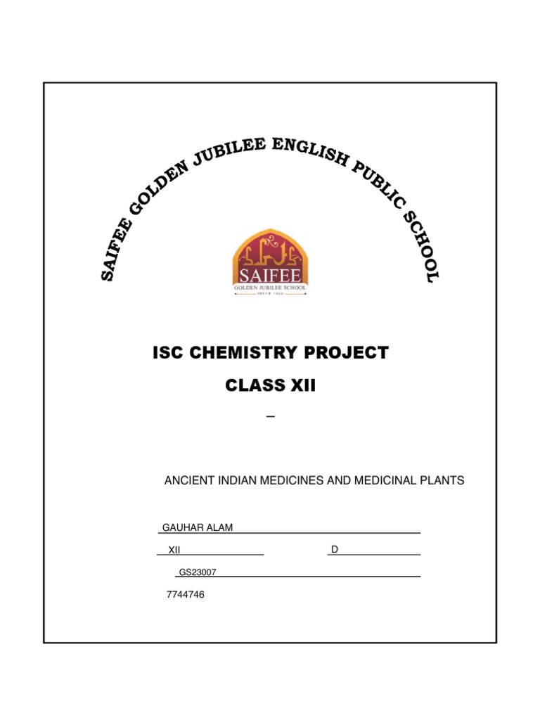 Chem Project | PDF