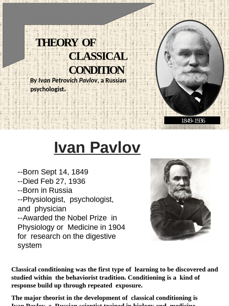 Classical Conditioning Final | PDF | Classical Conditioning | Cognitive Science