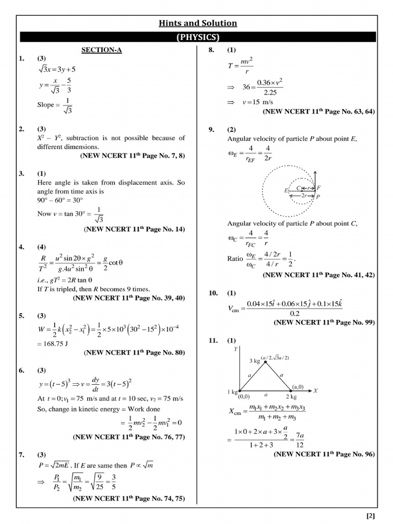 T 2 Answer | PDF