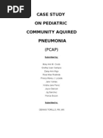 Case Study PN Pcap C Final | PDF | Pneumonia | Cough