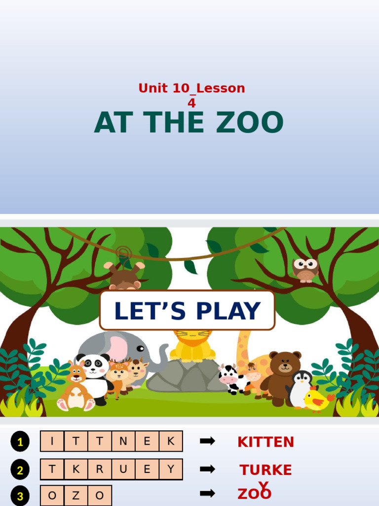 Unit 10 - Lesson 4 | PDF