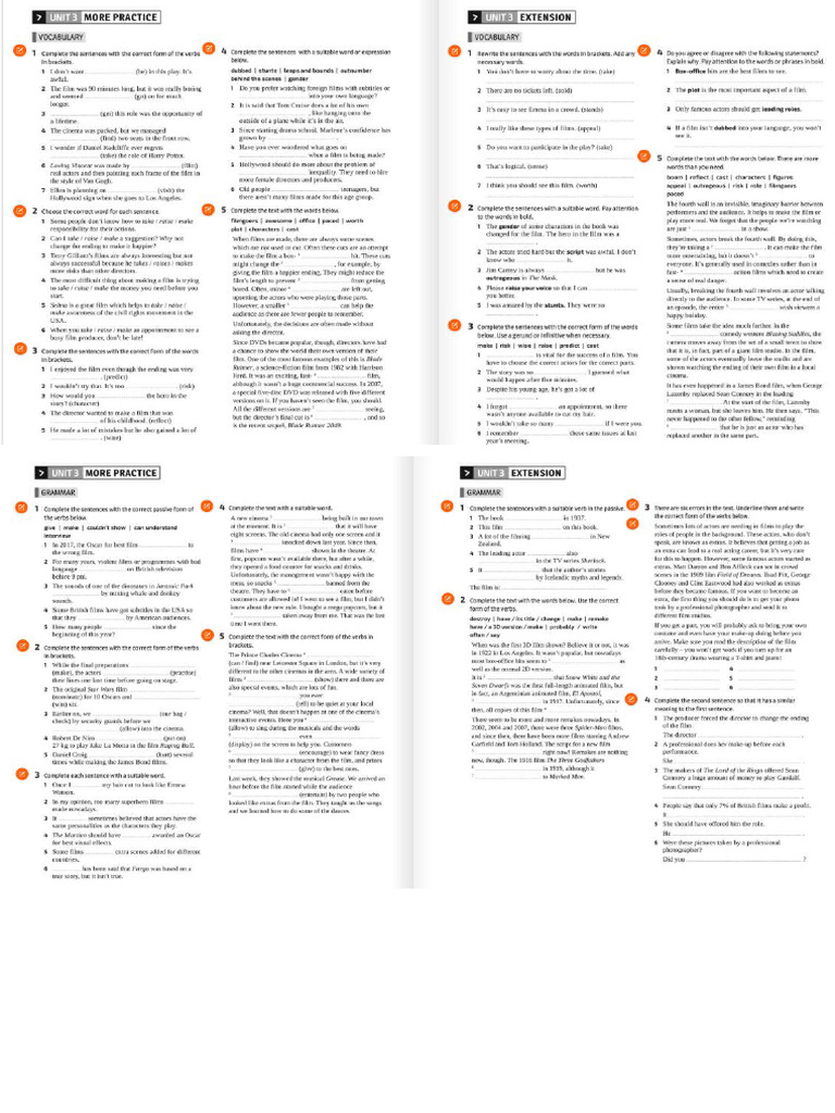 Unit 3 - Extension | PDF