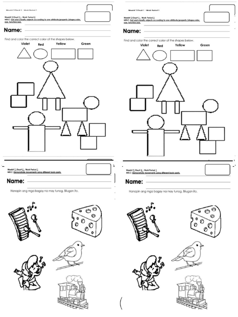 Q1 WEEK 7 Worksheets | PDF