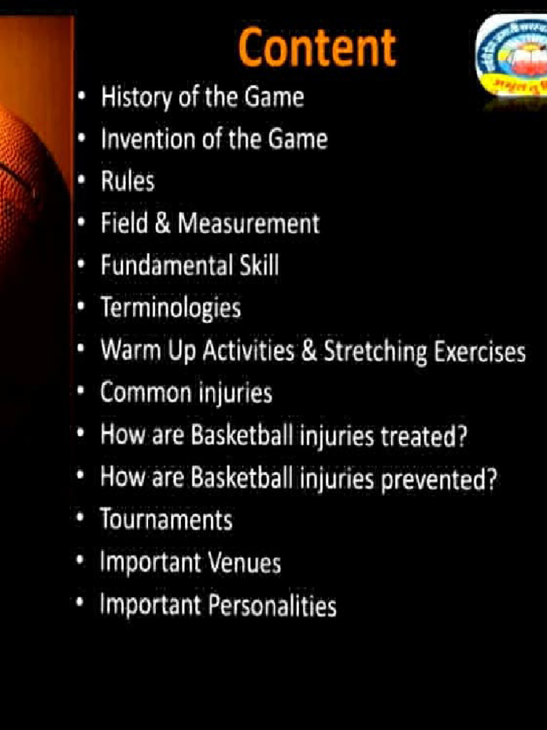 XII PE Practical 3 - Basketball | PDF | Sports