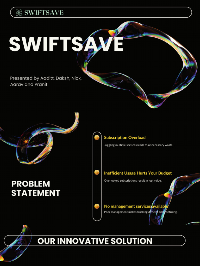 SwiftSave 2 | PDF