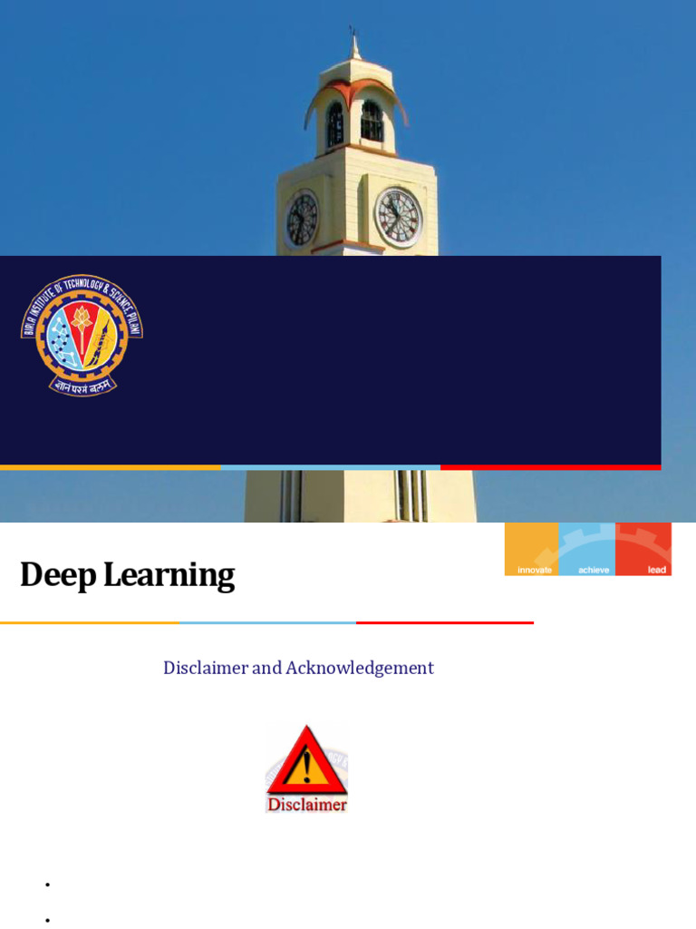 DL CS01 | PDF | Deep Learning | Loss Function DL CS01 | PDF | Deep Learning | Loss Function