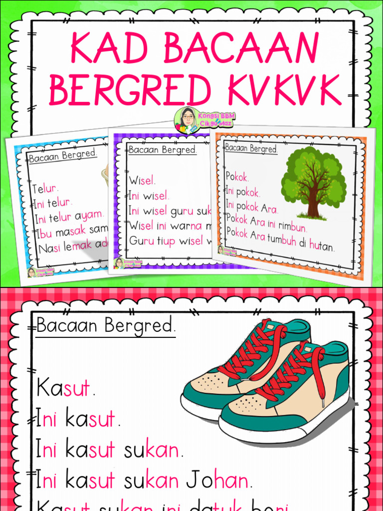 Kad Bacaan KV KVK | PDF