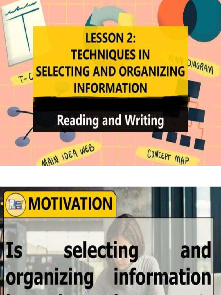 Reading-and-Writing-Lesson-2 Second Sem | PDF