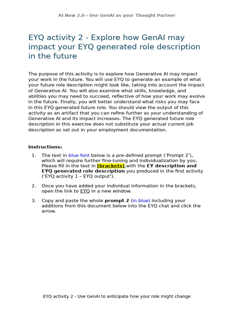 EYQ Activity2 Instructions Final | PDF | Artificial Intelligence ...