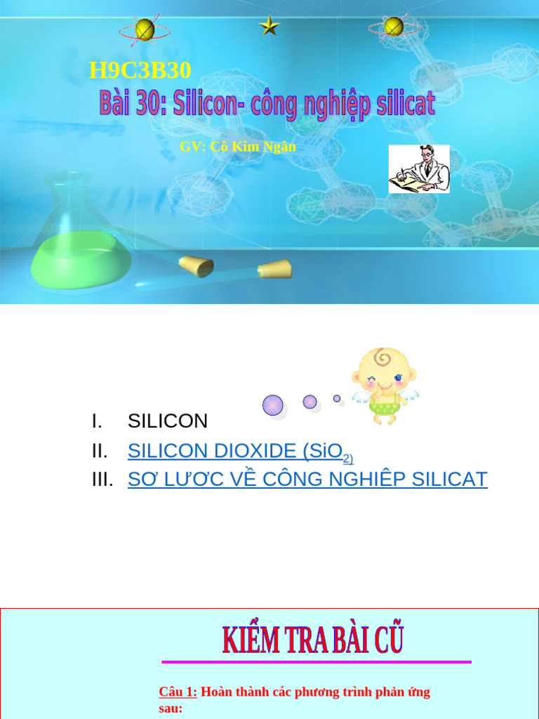 Bai 30 Silicon Cong Nghiep Silicat | PDF