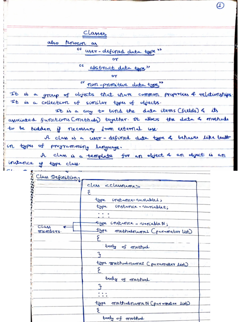 Chapter 2 - Classes and Objects | PDF