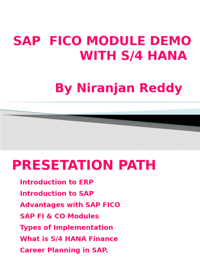 Introduction to Sap Fico.6977919.Powerpoint | PDF | Enterprise Resource ...