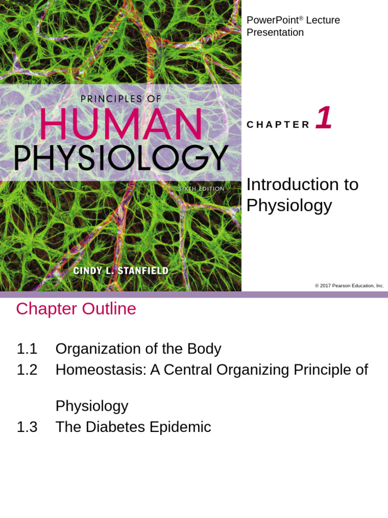 CH 01 Lecture Presentation | PDF | Diabetes | Epithelium
