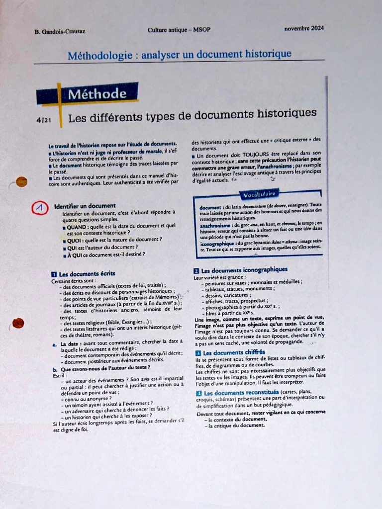 Méthode d’analyse | PDF