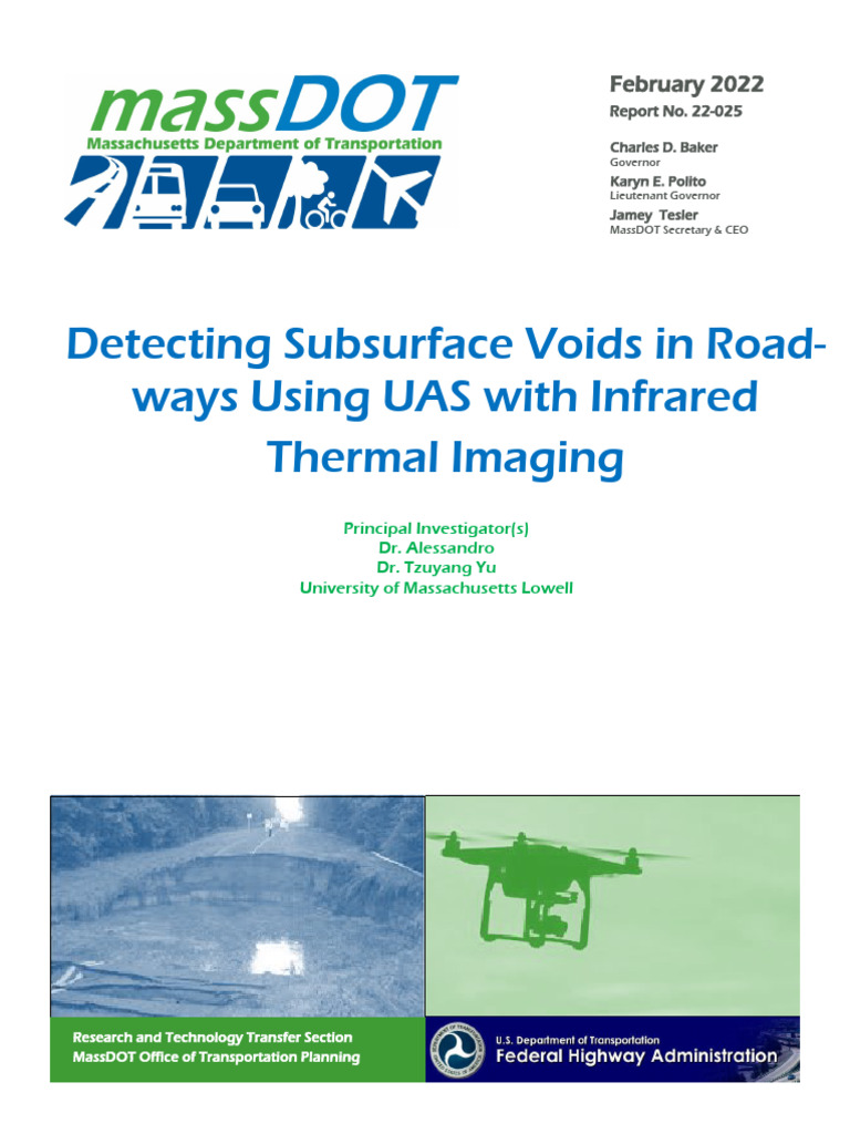 Detecting Subsurface Voids in Roadways Using UAS With Infrared Thermal ...