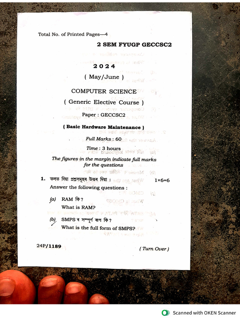 Cs ( Computer science ) | PDF