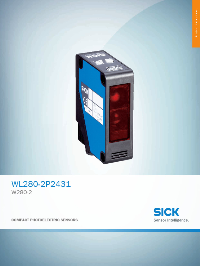 Datasheet WL280-2P2431 6044736 en | PDF | Photoelectric Effect ...