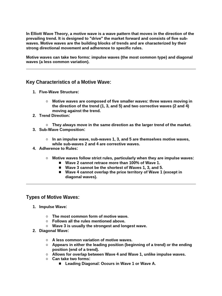 Motive Wave | PDF | Psychology