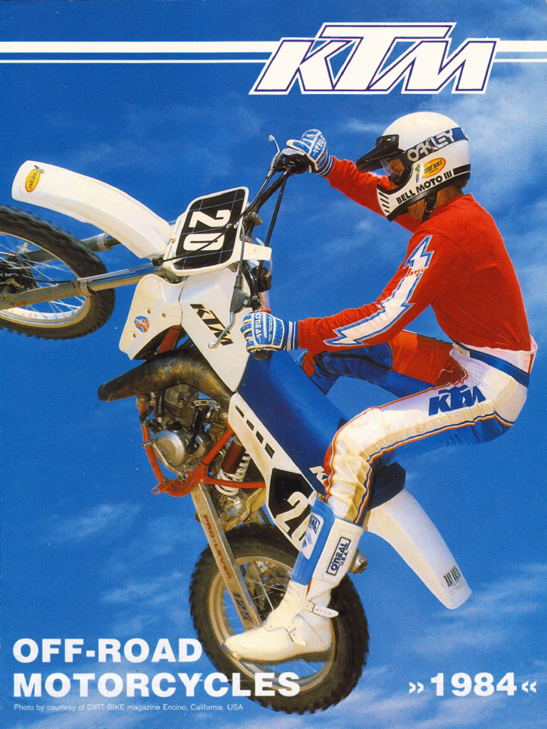 1984 KTM Brochure | PDF