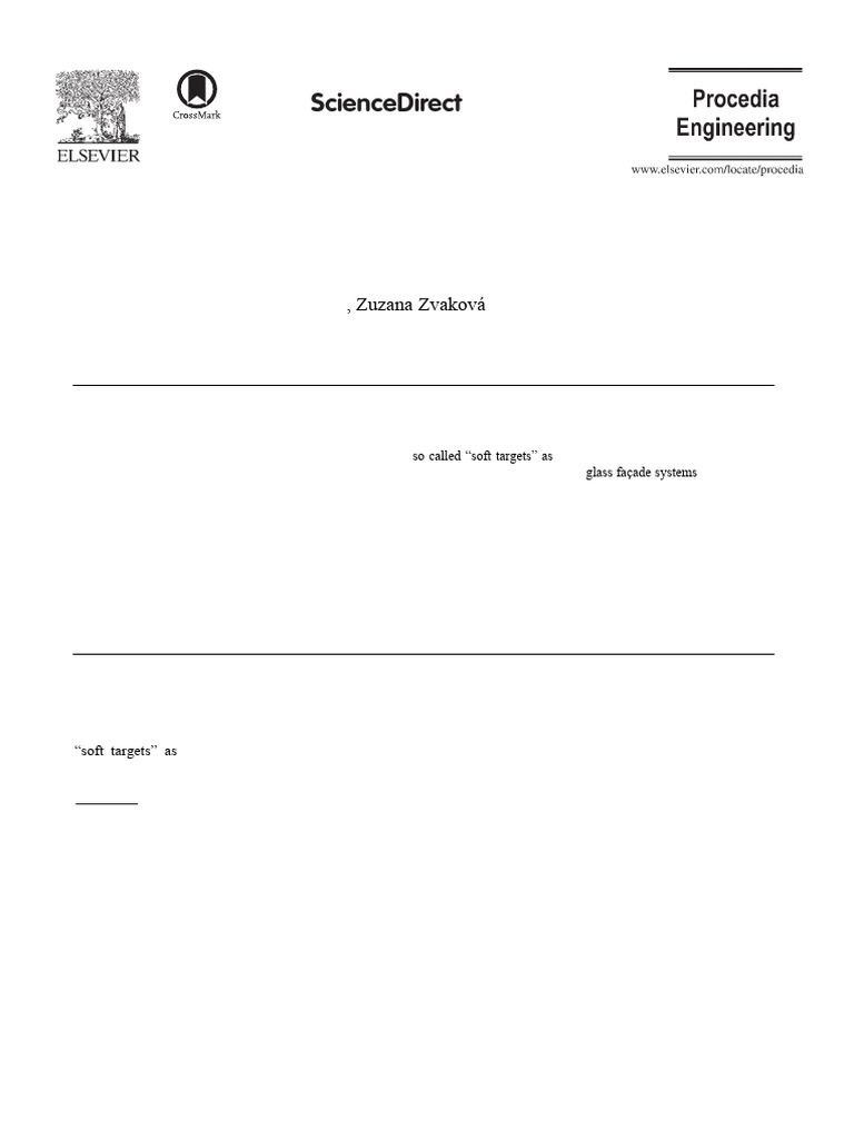 Blast Resistance of Glazing Windows | PDF | Strength Of Materials ...