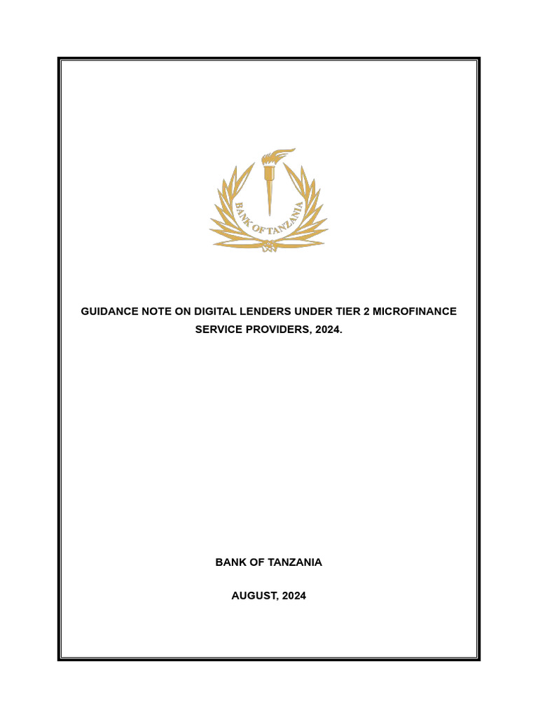 Digital Microfinance Render | PDF | Loans | Microfinance