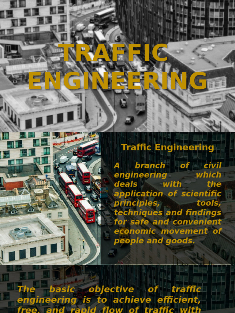 Traffic Engineering Overview and Analysis | PDF | Traffic | Lane