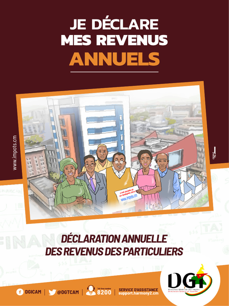 BD DGI - Civisme Fiscal - La Déclaration Annuelle Des Revenus - FR-EN - MO | PDF | Taxes ...