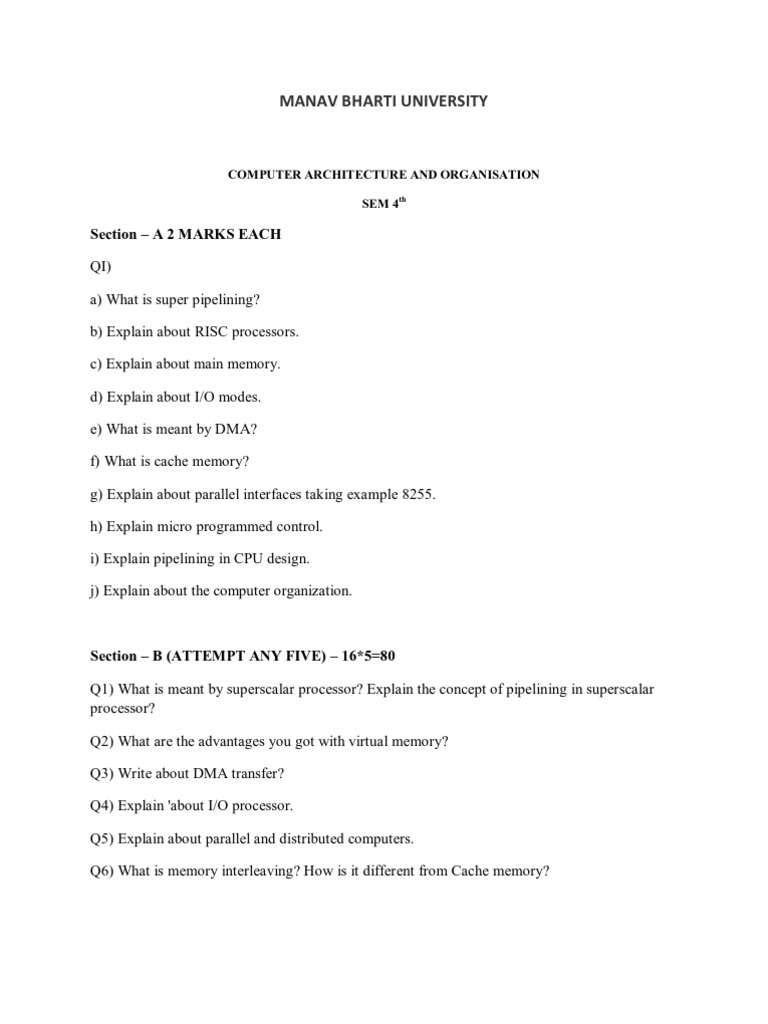 Introduction to Computer Organization | PDF