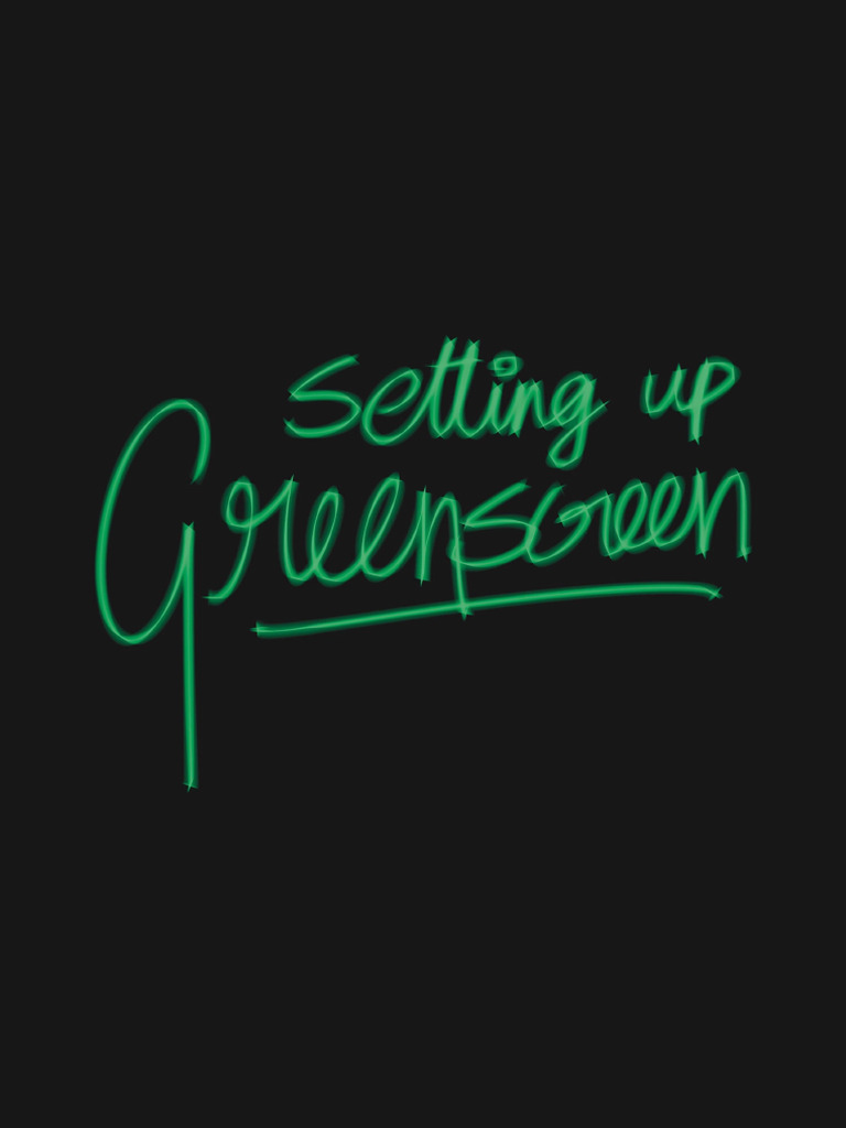 How To Set Green Screen | PDF