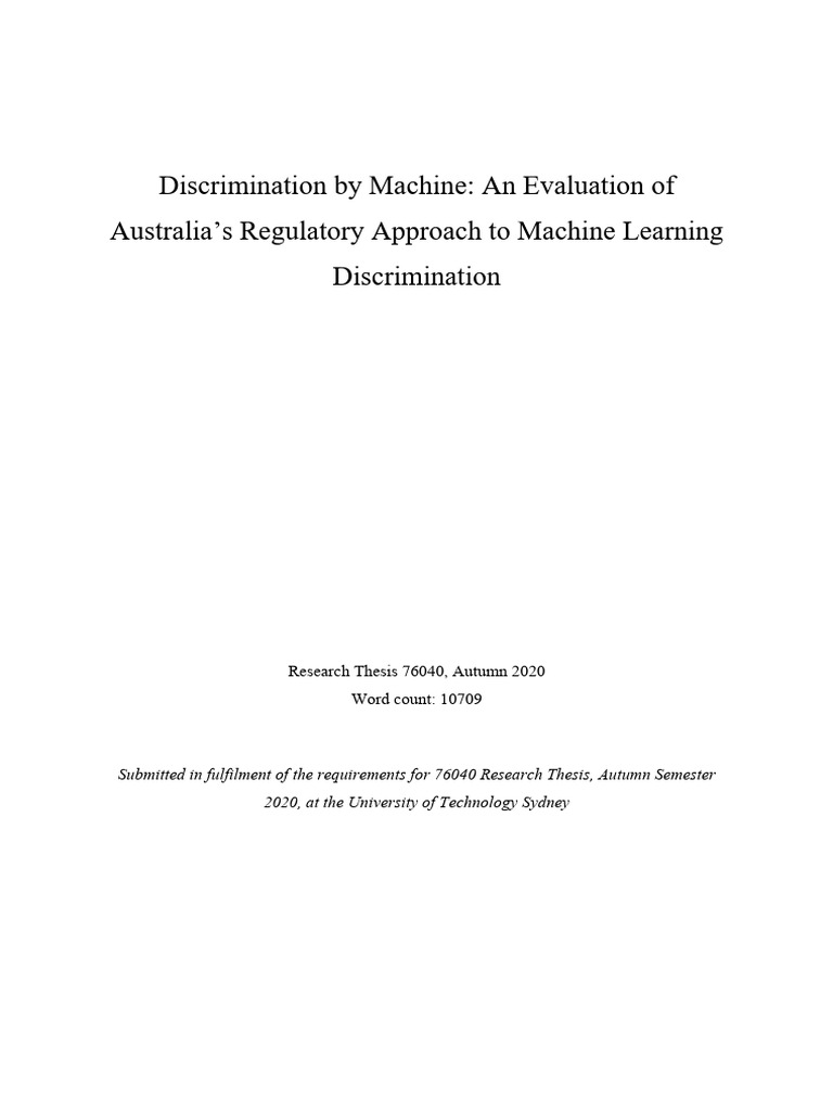 Thesis Autumn 2020 Example 2 | PDF | Machine Learning | Artificial ...