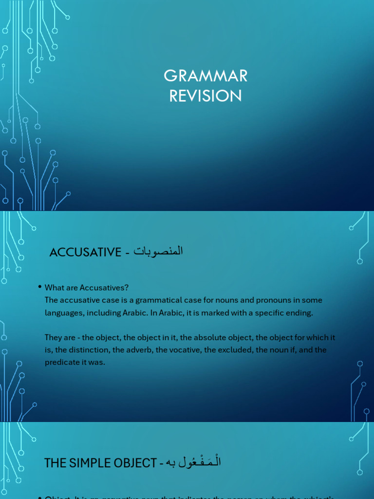 GRAMMAR REVISON - Merged | PDF