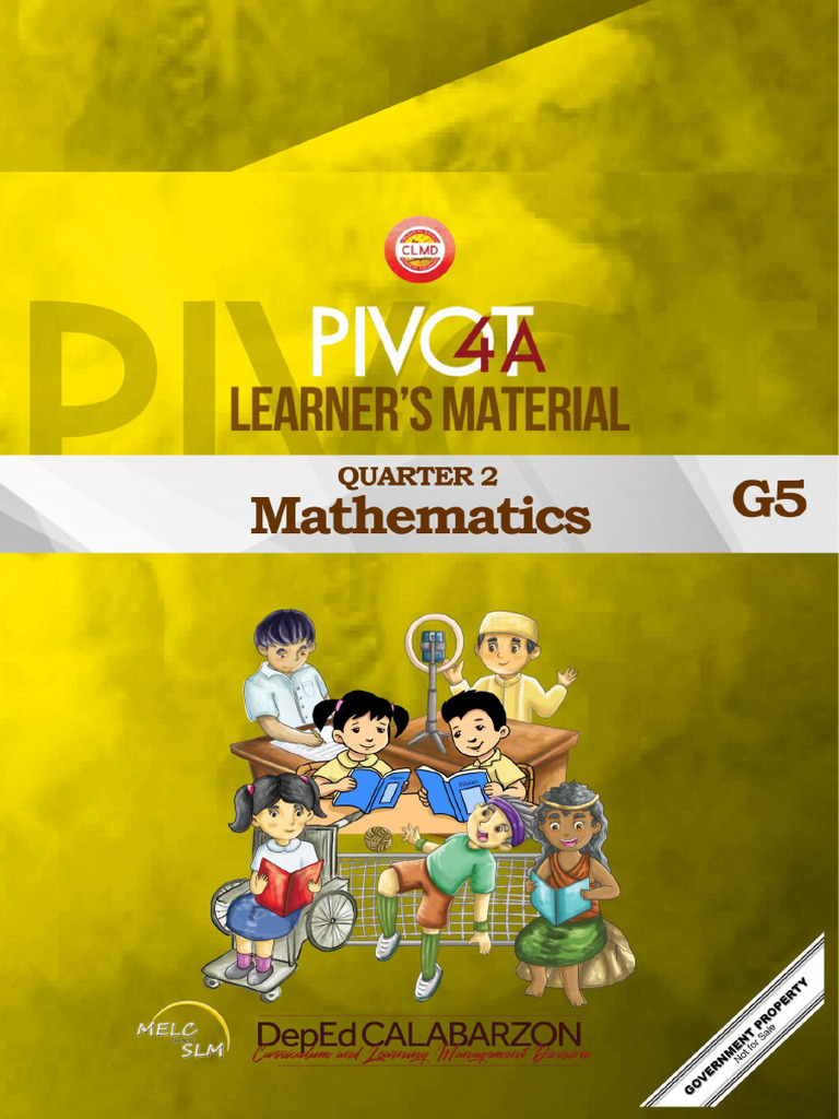 Mathematics 5 Q2 Pivot 4A | PDF