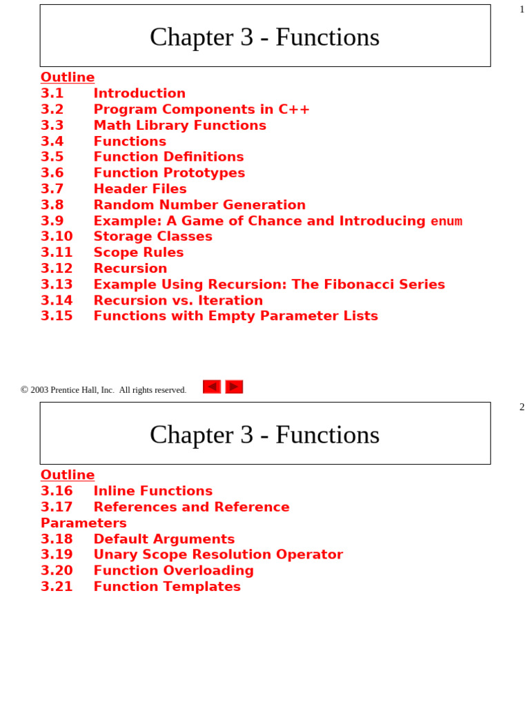 cpphtp4_PPT_03 | PDF | Parameter (Computer Programming) | C++