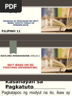 Pagbasa at Pagsusuri... Q3 Module 2 | PDF