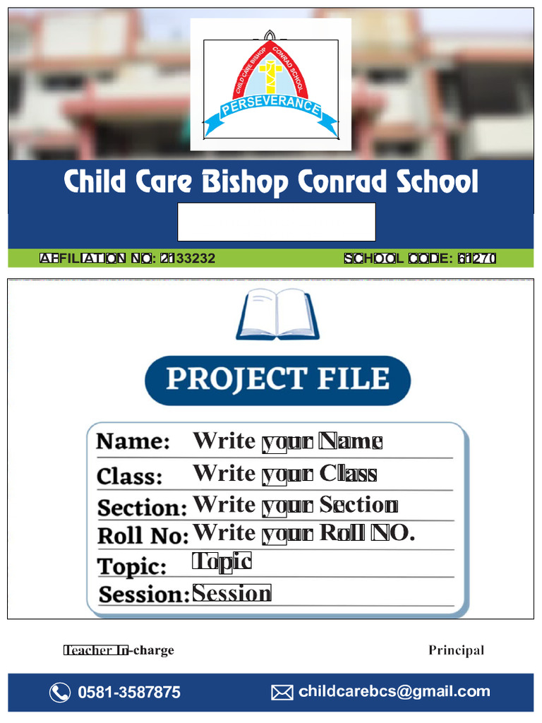 Student's Project Acknowledgments | PDF