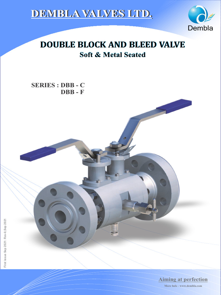 6 DBB - C & DBB - F VALVE | PDF | Valve | Building Engineering
