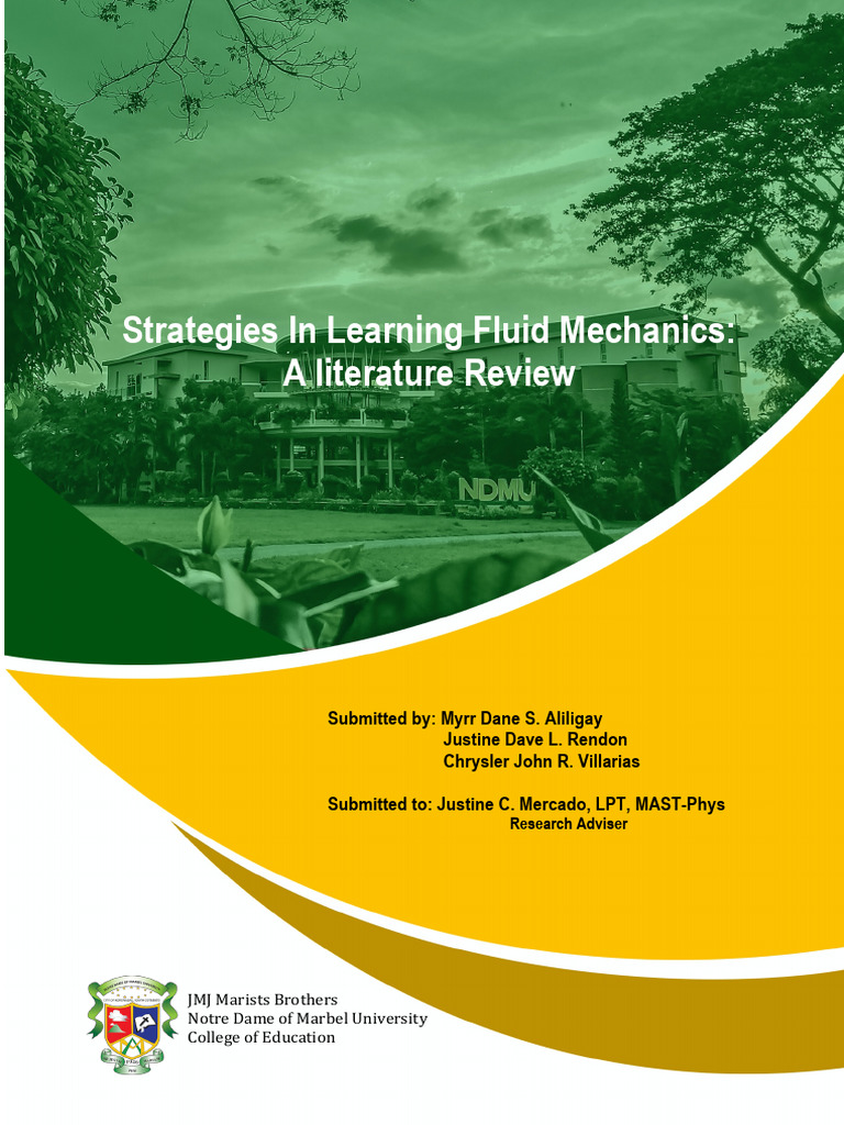 Strategies in Learning Fluid Mechanics | PDF | Learning | Metacognition