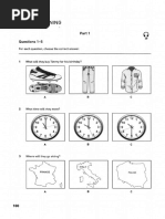 Flyers Speaking Test Questions | PDF