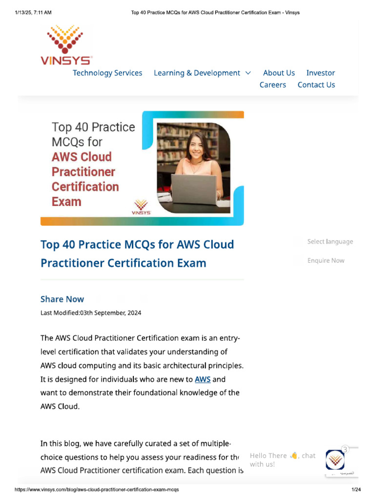 Aws MCQ | PDF